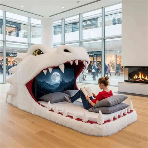 Dragon Bed Where Fantasy Meets Furnishing