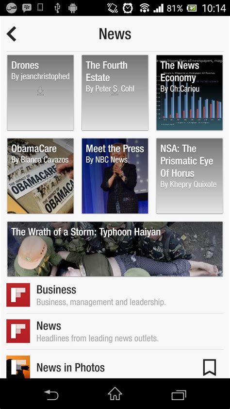 Flipboard Android Layout Choice Stack Overflow