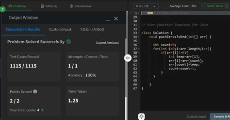Chaitany Kakde On Linkedin Gfg160 Geekstreak2024 Dsa Java Dsaleetcode Geekstreak2024 Gfg160