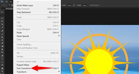 How To Resize A Layer In Adobe Photoshop