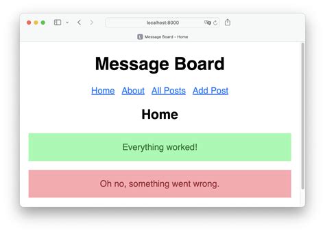 Add Logging And Notification Messages To Flask Web Projects Real Python