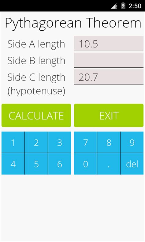 Pythagorean Theorem Calculator APK For Android Download