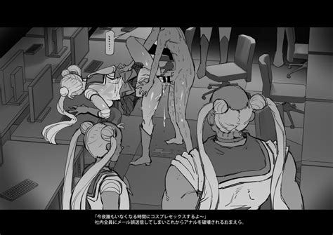 Sashizume Soutarou Sailor Moon Bishoujo Senshi Sailor Moon Highres Tagme 2babes 2girls