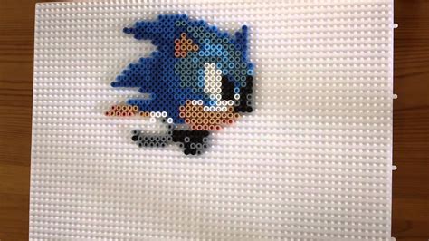 Sonic Perler Pattern
