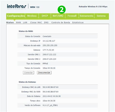 Enable Port Forwarding For The Intelbras Wrn 150 Cfos Software