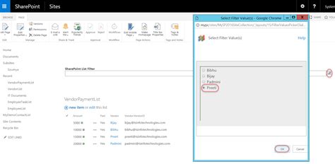 What Is A List Filter Web Part Sharepoint 20162013online Spguides