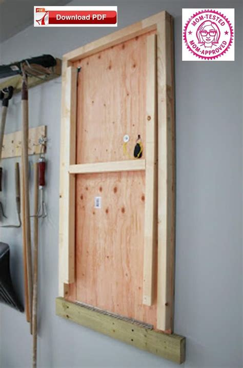 Fold Down Table Craft Table Plan Craft Table Plan Space Saver Table Plan Compact Craft Table