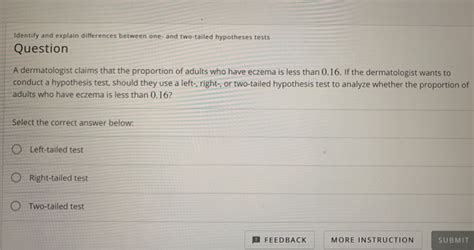 Solved Identify And Explain Differences Between One And