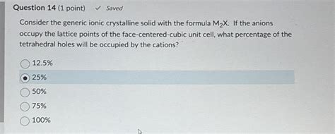Solved Question 14 1 ﻿point ﻿savedconsider The Generic