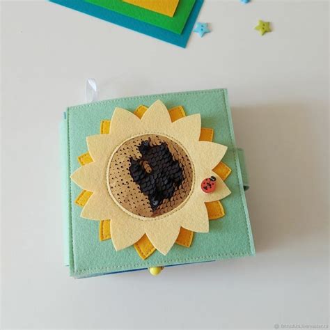 Книжка из фетра в интернет магазине на Ярмарке Мастеров Кубики и книжки Горно Алтайск