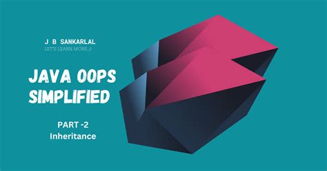 Java Oops Simplified Part2 Inheritance