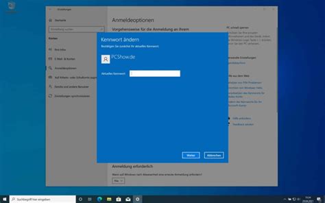 Passwort ändern Windows 10 Schritt Für Schritt Anleitung Pcshow De