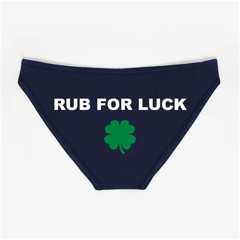 Rub For Luck Notre Dame Panties Rally Panties