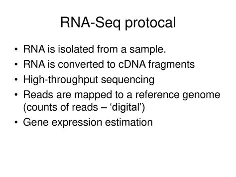 gene expression estimation from rna seq data ppt download