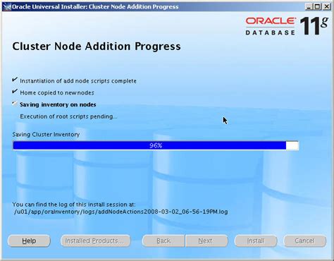 add node to 11g rac cluster 11g r1