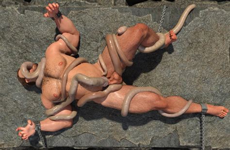 Rule 34 3d Barefoot Body Hair Chained Human Male Male Only Nude Penis Solo Male Tentacle
