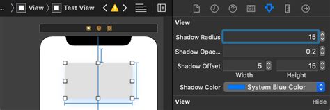 Corner Radius Shadows And Borders View Button Image Examples