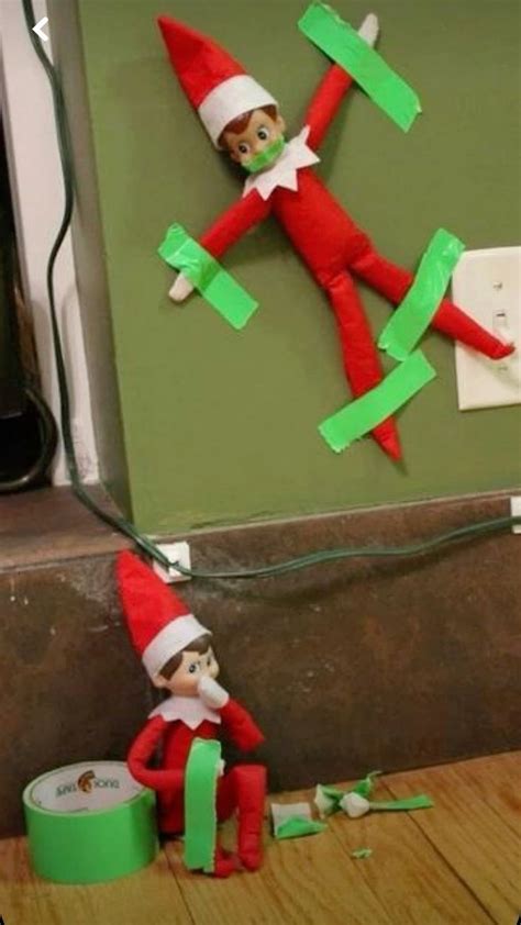 Last Minute Elf On The Shelf Ideas Easy Elf On The Shelf Ideas Elf