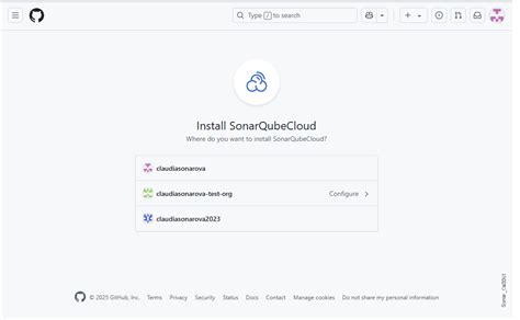 Importing A Github Organization Sonarqube Cloud Documentation