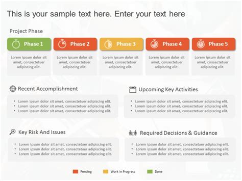 Project Phases Planning PowerPoint Template