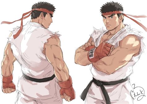 Ryu Street Fighter And More Drawn By Gentle Nd Danbooru