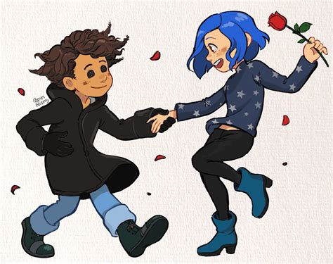 Wybie X Coraline Fanart Original Sale Oceanproperty Co Th
