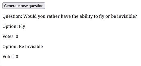 Would You Rather Game With Langchain Redis And The Query Sdk Upstash Blog