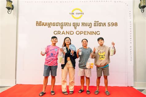 ធ្យូប កាហ្វេ បើកសម្ពោធជាផ្លូវការសាខា ដំរីផាក 598 និងផ្ដល់ជូនរង្វាន់រហូតដល់ 668 រង្វាន់