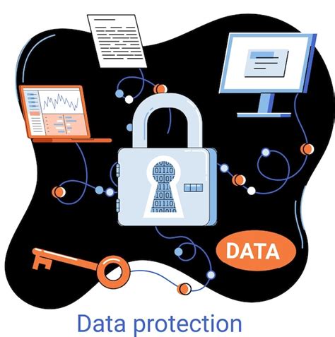 Premium Vector Data Protection Privacy Internet Security Secure Data Management Protect Data