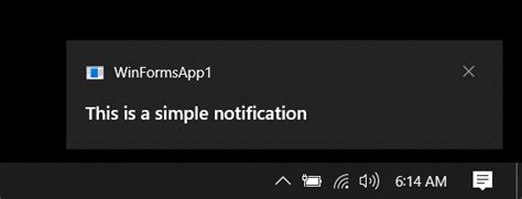 Using Toast Notifications In Windows Forms DEV Community