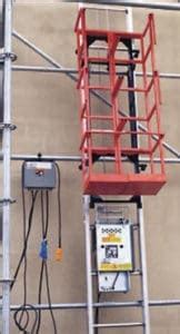 Maxial Track Scaffold Hoist Scaffold Erection Equipment