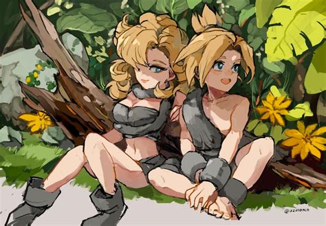 Ayla And Kino Chrono Trigger Drawn By Uzutanco Danbooru