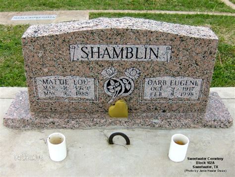 Oarb Eugene Shamblin 1917 1998 Homenaje De Find A Grave