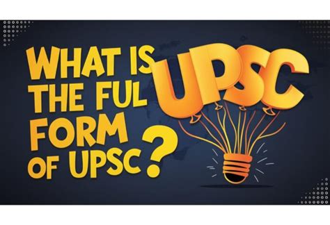 UPSC Full Form Or Long Form FinderWheel Com