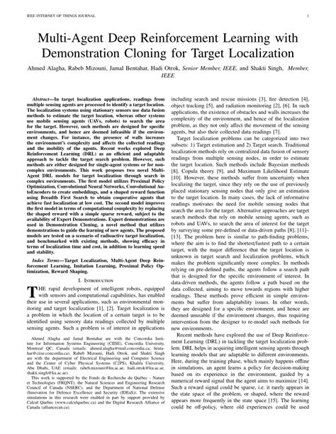 Pdf Multi Agent Deep Reinforcement Learning With Demonstration