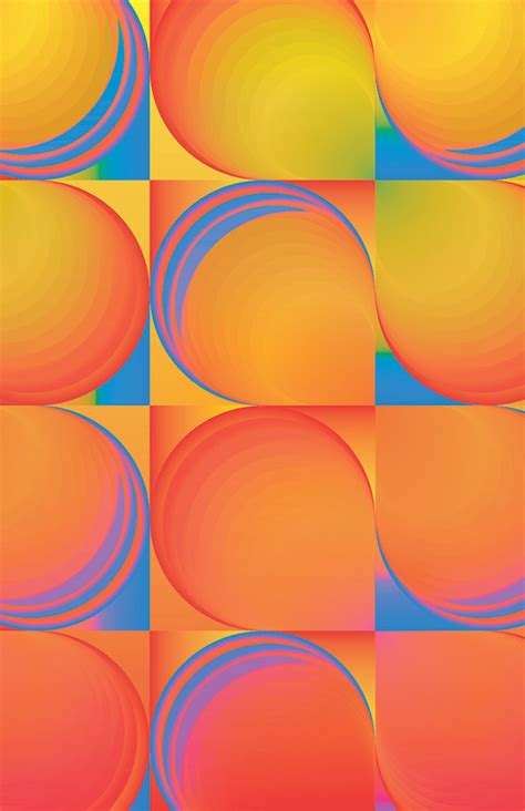 giallo blu e rosso variatio testing blending modes behance