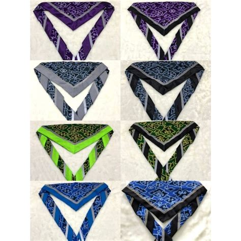 Jual Scraf Batik Scraf Pramuka Scraf Yang Menyala Shopee Indonesia