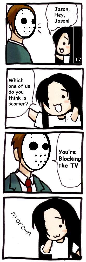 Yamamura Sadako And Jason Voorhees The Ring And 1 More Danbooru