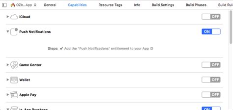 Ios No Valid Aps Environment Entitlement String Found For Application On App Store Stack