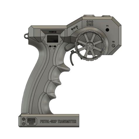 📻 Arduino Grip Transmitter For Rc Cars And Boats 8ch Radio Controller