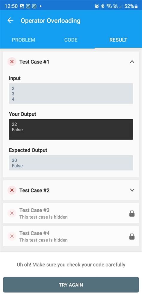 Need Helo With Operator Overloading Rsololearn Need Helo With Operator Overloading Rsololearn