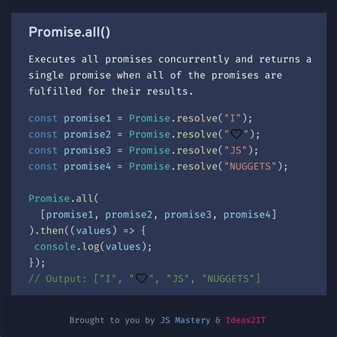 Difference Between Promise Chain And Promiseall In Javascript Pdf