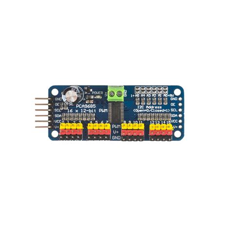 Pca9685 16 канальный 12 битный Pwm Servo модуль с I2c интерфейсом