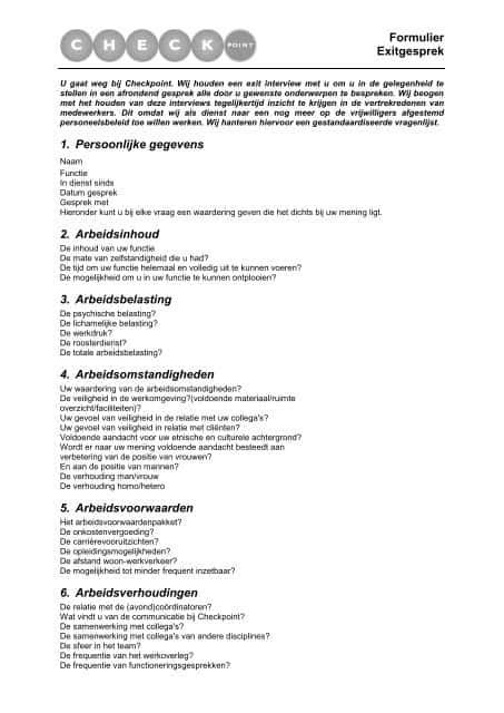 Een Exitgesprek Met Je Werkgever Zo Doe Je Dat Jobbird