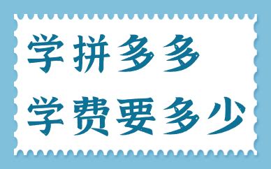 学拼多多开店学费要多少 美迪教育