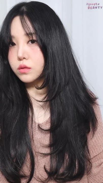 똥손도 실패없는 가장 간단한 레이어드컷 고데기 Youtube