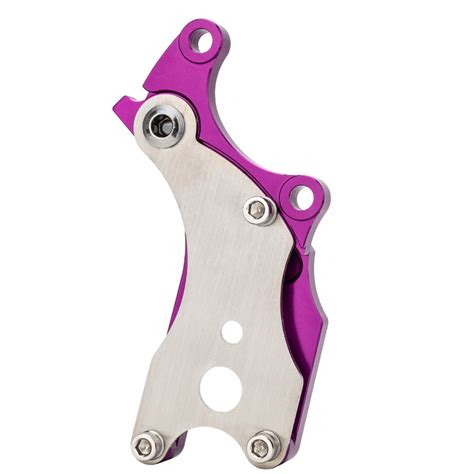Ladaidra Brown Fhgksm Bicycles Disc Brake Adapter Converter Aluminum