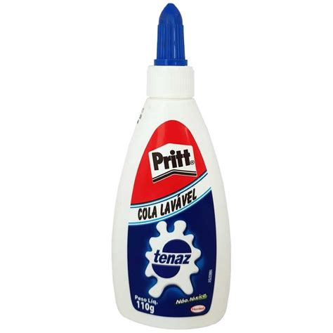 Cola Branca Escolar 110g Pritt Tenaz Shopee Brasil