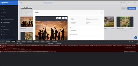 Throwing Cors Error For Downloading Attachments On Medialibrary From