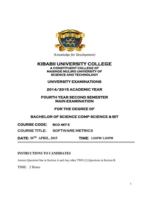 Csc 467 Esoftware Metrics A Questions Pdf Software Testing